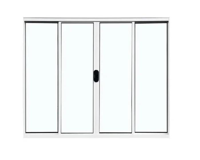 Janela Vitro 4 Folhas 1,00x1,00 Aluminio Branco S/g - allo esquadrias ...