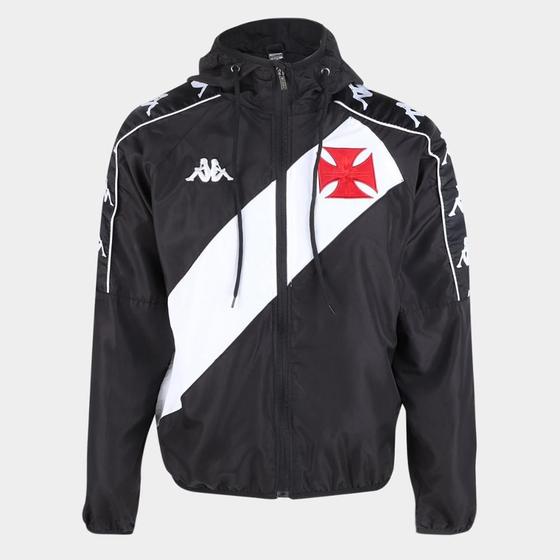 Jaqueta Corta Vento Vasco da Gama 21 Kappa Feminina - Jaqueta e Casaco ...