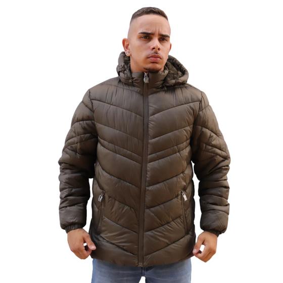 Jaqueta Nylon Masculina Forrada com Pelo Broken Rules 560099 - Jaqueta ...
