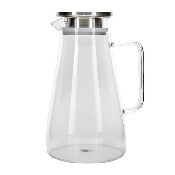 Jarra de Vidro Com Tampa em Inox Le Jug 1,5L - Jarra - Magazine Luiza