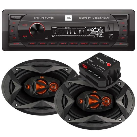 Jbl Kit Som Automotivo Radio Celebrity100br + 02 Alto Falantes 6x9 ...