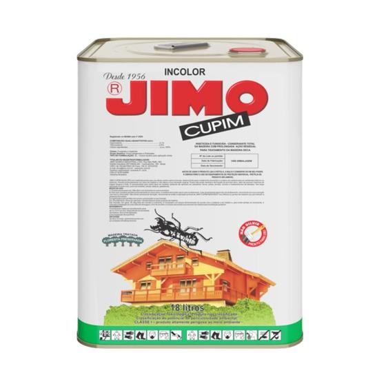 Jimo Cupim Inseticida Incolor 18L - Cupinicida - Magazine Luiza