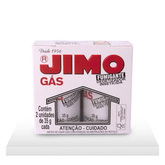 Jimo Gás Fumigante com 2 Tubos - Inseticidas - Magazine Luiza