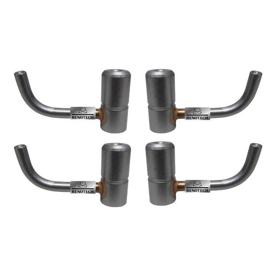 Jogo 4 Bico Injetor Oleo Duster Sandero Logan 7701473505 - Renault ...