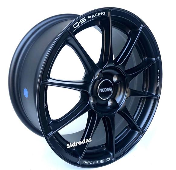 Jogo 4 Rodas Aro 15x7 Rodera OZR 4x100 Black RDR13 - Roda de Carro ...