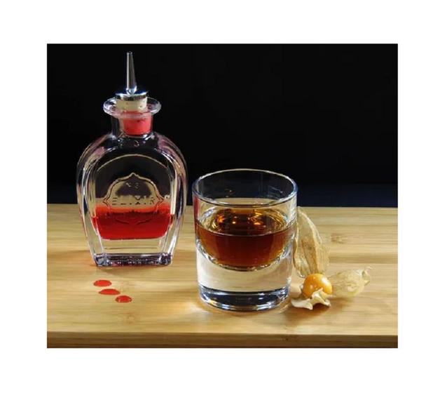 Jogo 6 Copos Vidro Redondo Shot Licor Tequila Dose Whisky Cowboy Kit ...