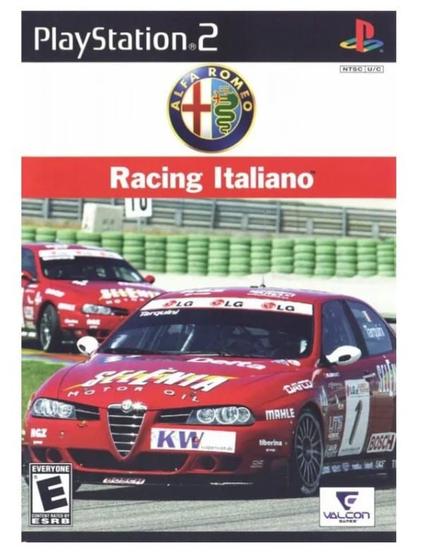 Jogo alfa romeo racing italiano Ps2 original novo - valcon games ...