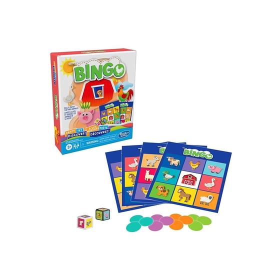 Jogo Bingo Fazendinha - Hasbro - Outros Jogos - Magazine Luiza