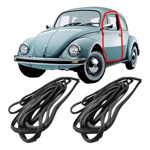 Jogo Borracha Porta Fusca Todos Aba Larga Emenda Quente - Bkr Imports ...
