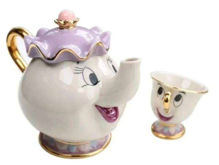 Jogo Bule E Xícara Bela E A Fera Disney Original - Chá e Café ...