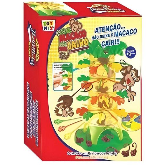 Jogo Cada Macaco no Seu Galho Toy Mix - Outros Jogos - Magazine Luiza