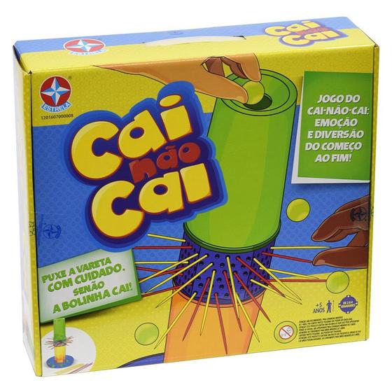 Jogo Cai Nao Cai Estrela 1607000008 Infantil Interativo Pega Varetas ...
