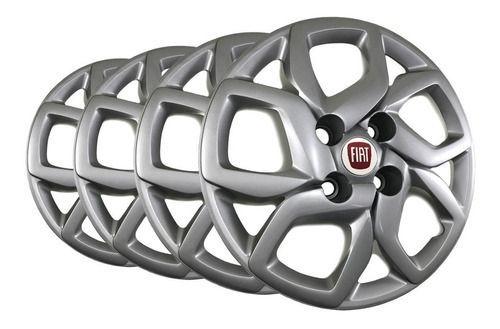 Jogo Calota Aro 14 Fiat Mobi Argo Palio Uno Siena - GRID - Calota de Carro - Magazine Luiza