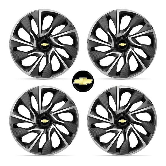Jogo Calota Esportiva Aro 14 Chevrolet GM modelo Corsa Celta Meriva ...