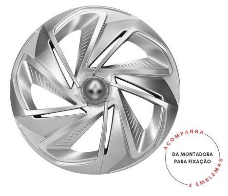 Jogo Calota Nitro Pta Aro 14 Para Sandero 2011 2012 2013 - Elitte ...