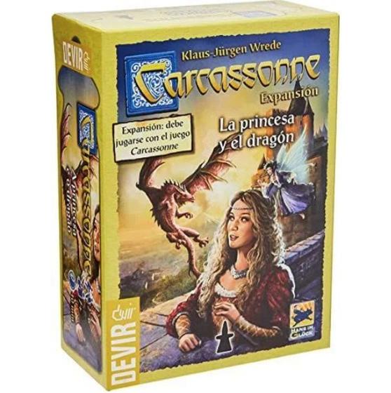 Jogo Carcassonne Expansao A Princesa E O Dragão Devir - Jogos de Tabuleiro - Magazine Luiza