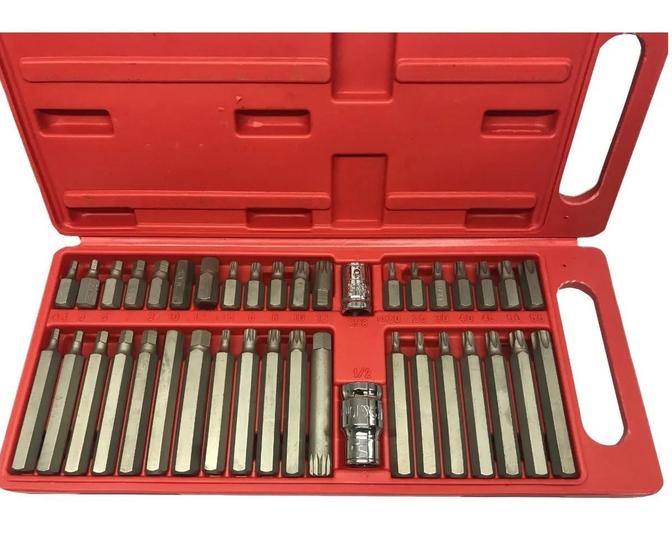 Jogo Chave Bits Allen, Torx Multidentado 40 Peças Vip 904500 - VIP ...