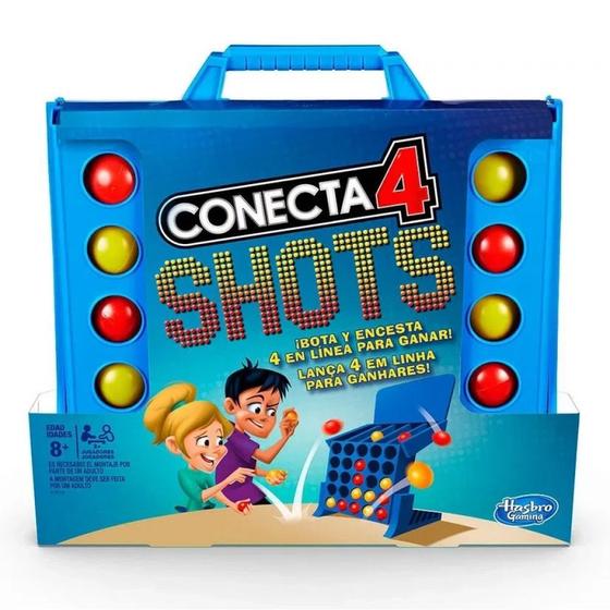 Jogo Connect 4 Shots Mesa Hasbro E3578 - Outros Jogos - Magazine Luiza