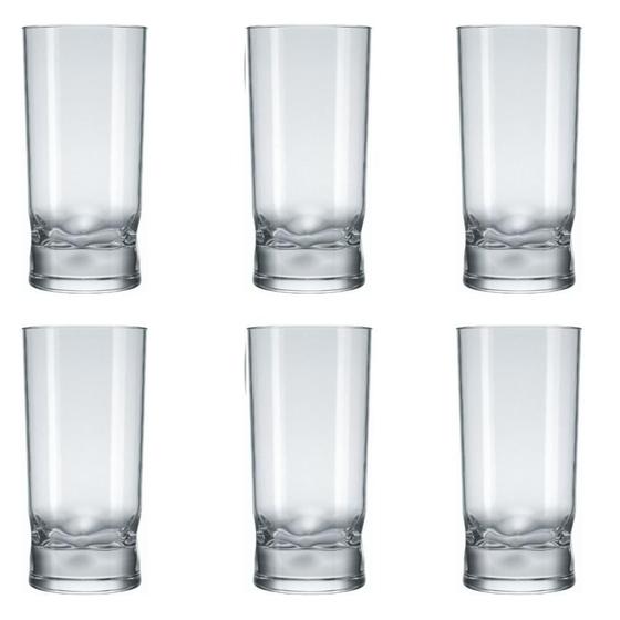 Jogo Copo Água Suco Drink Refrigerante 310ml Vidro - Kit 6 - NADIR FIGUEIREDO - Copo de Água ...