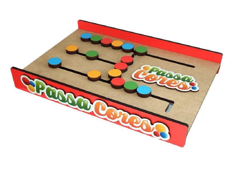 Jogo Das Cores Brinque e Leia Passa Cores - Ref 35002 - Outros Jogos - Magazine Luiza
