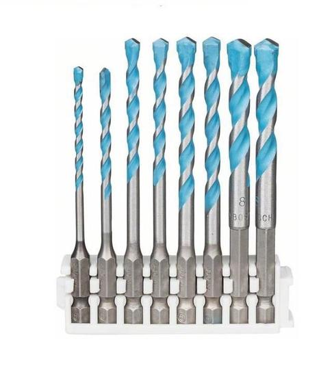 Jogo de Broca Hexagonal 9 Multi Construction- Bosch 2608577141 - Broca ...