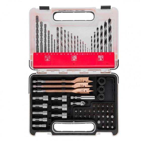 Jogo de Brocas e Bits 71 Peças Com estojo MTX 7256449 - Toolsworld ...