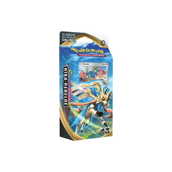 Jogo De Cartas E Baralho Starter Deck Espada Escudo Zacian 60 Cartas