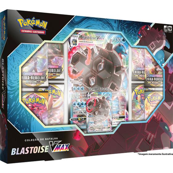 Jogo de Cartas Pokemon BOX Blastoise Venusaur - Emporio Santa Terezinha ...