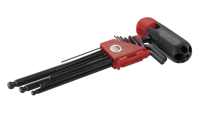 Jogo de Chave Allen Hexagonal 10 Peças 1,5 a 10mm Worker - Chave Allen ...