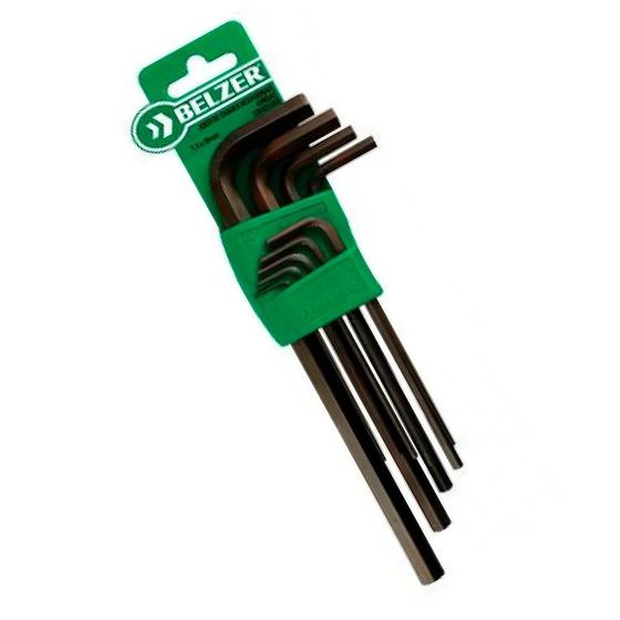 Jogo de Chave Allen Longa 9pcs 1/8 a 1/2 Pol. Belzer - Ferramentas Manuais - Magazine Luiza