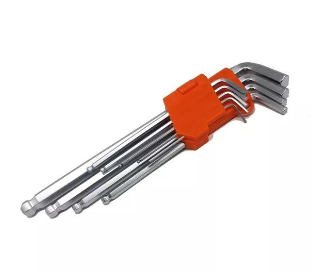 Jogo De Chave Allen Longa Kit Alem Com Angulação Hexagonal - Bestfer ...