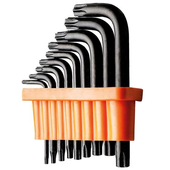 Jogo de Chave Torx T7 a T40 Tramontina Pro 9 Peças - Chave Manual ...