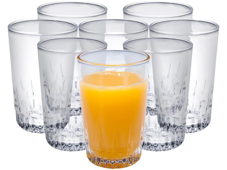 Jogo de Copos de Vidro 8 Peças 240ml - Nadir Vegas - Copo de Água ...