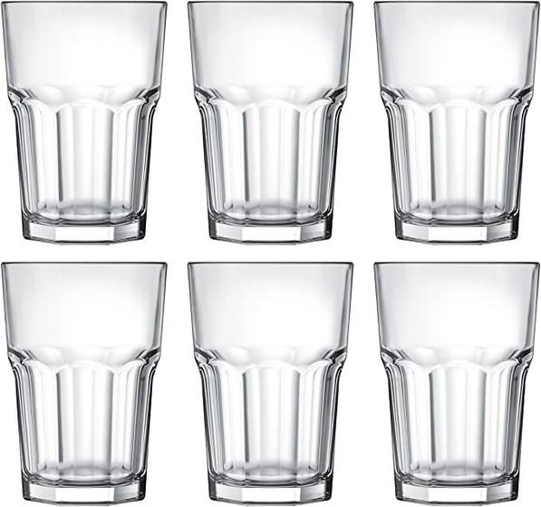 Jogo de Copos Gamma Bristol Cocktail 440ml com 6 peças Transparente ...