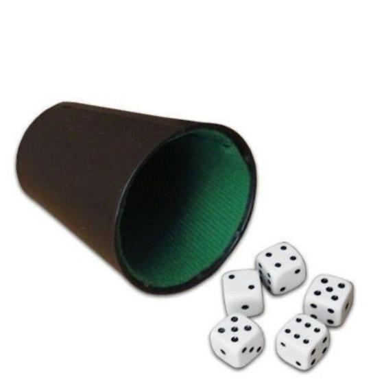 Jogo De Dados Com Copo Para Lançar Rpg Jogos De Tabuleiro - Imp - Dados ...