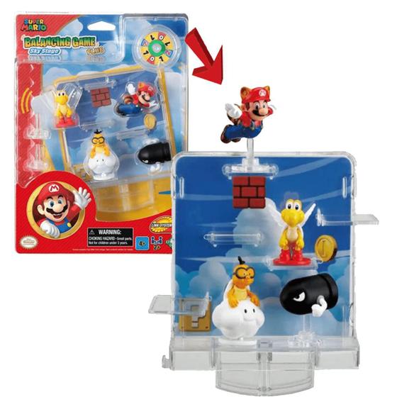 Jogo de Equilíbrio Super Mário Balancing Game Plus Sky Stage - Epoch ...