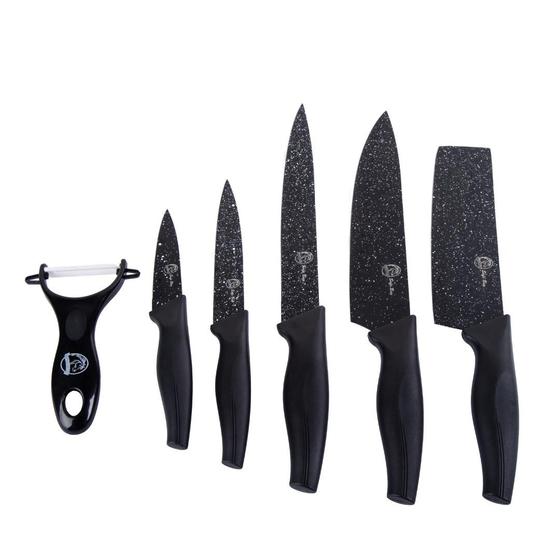 Jogo De Facas Churrasco Profissional Inox Antiaderente 6 Peças - safe ...