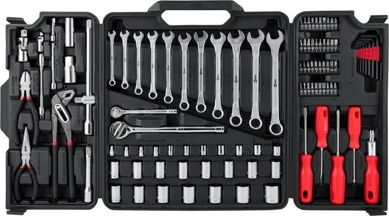 Jogo de Ferramentas Em Aço Carbono Com Maleta 110 Peças NOVE54 - Kit ...