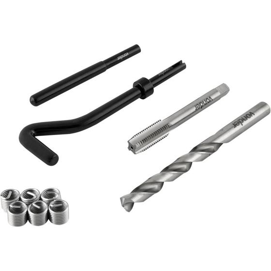 Jogo de Inserto Roscado M10 Vonder - Kit Ferramentas Manuais - Magazine ...