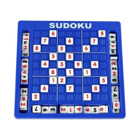 Jogo De Lógica Sudoku Infantil Jiugongge Montessori Jogo De Tabuleiro ...