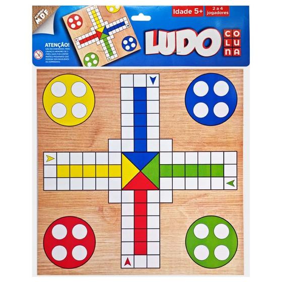 Jogo de Ludo Coluna - PAIS E FILHOS - Jogos de Tabuleiro - Magazine Luiza