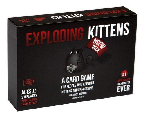Jogo De Mesa Exploding Kittens Nsfw Exploding Kittens - Galápagos - Outros Jogos - Magazine Luiza