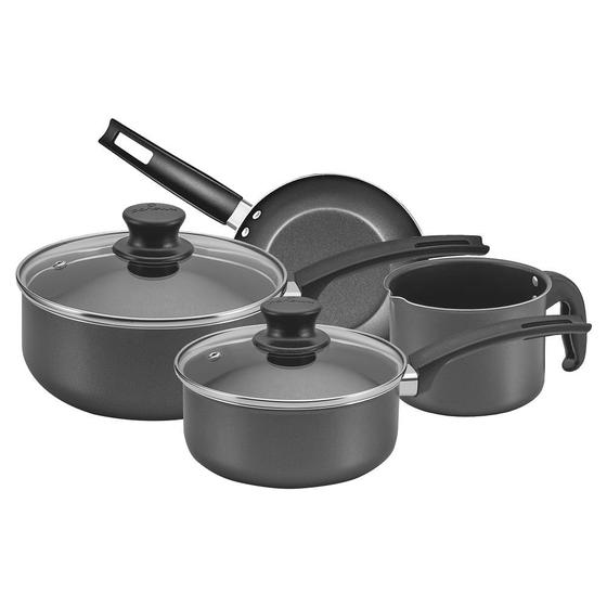 Jogo de Panelas Panelux 4 Peças Magnific Revestimento Interno e Externo ...