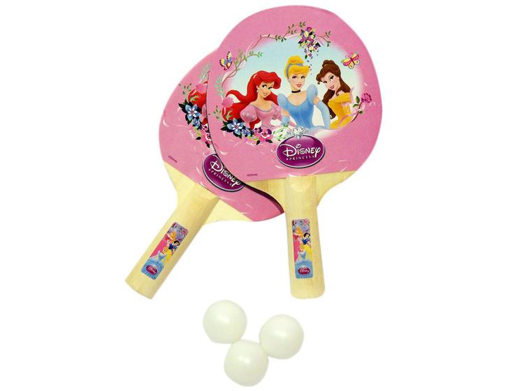 Jogo de Ping Pong Princesa Disney - Toyng - Kit Ping Pong - Magazine Luiza