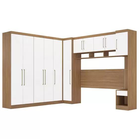 Jogo de Quarto Casal Completo Modulado Módena 10 - Demóbile - Quarto ...