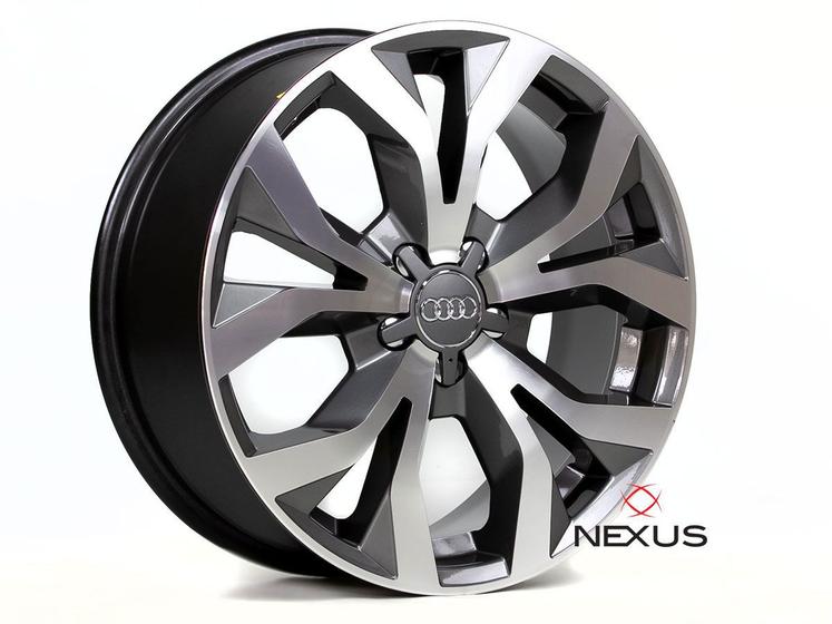 Jogo de Roda Aro 15 AUDI RS6 GRAFITE DIAMANTADA 4X100 - KRMAI - Rodas para Carro - Magazine Luiza