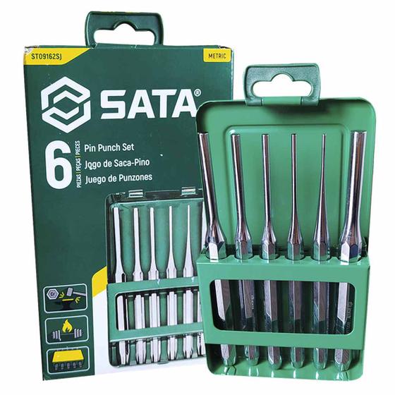 Jogo de Saca Pino Paralelos 6 Peças SATA ST09162SJ - Saca Pino ...