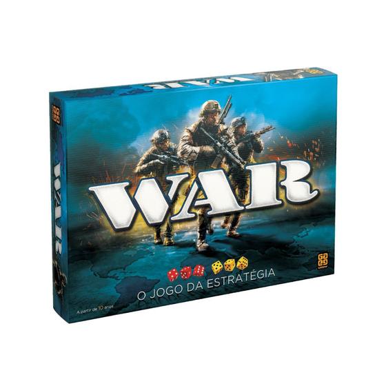 Jogo De Tabuleiro Estratégia War Grow Clássico - Jogos de Tabuleiro ...