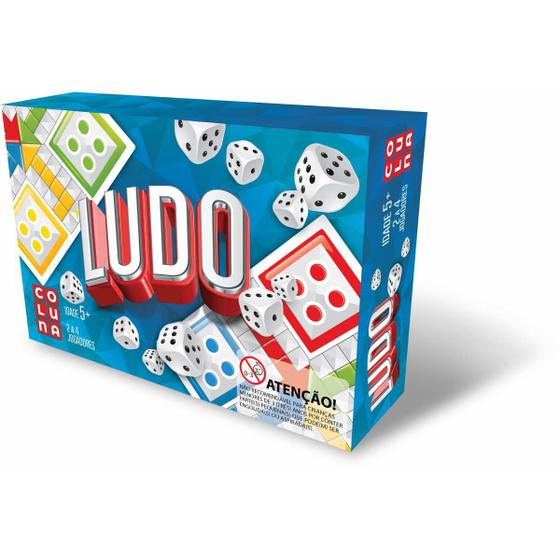 Jogo de Tabuleiro Ludo - Coluna - Jogos de Tabuleiro - Magazine Luiza