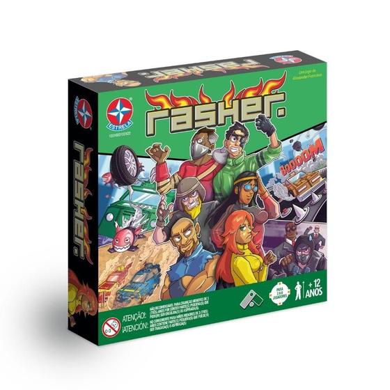 Jogo de Tabuleiro Rasher Estrela - Jogos - Magazine Luiza